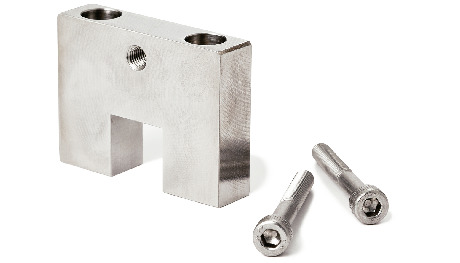 NLSENS_Stoppers for Linear Guides, Base Mounting, Stainless Steel, with ...