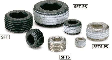 SFTS-1-PS_Hex Socket Pipe Plugs|NBK | The Motion Control Components