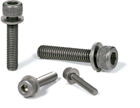 SNSI1T-UT_Titanium Hex Socket Head Cap Screws with Captive Washers|NBK ...