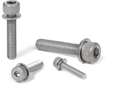 SNSI1T-M6-30_Titanium Hex Socket Head Cap Screws with Captive Washers ...